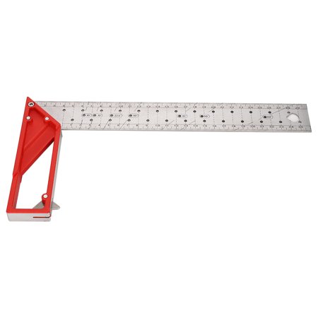 Aluminum Handle Right Angle Ruler, Stainless Steel Square Ruler ...