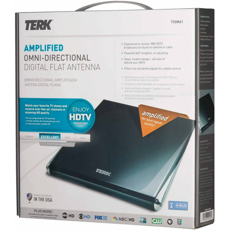 Terk Amplified Hdtv Indoor Antenna