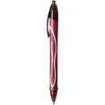 BIC Gelocity Quick Dry Retractable Gel Pen, Medium Point (0.7mm), Red ...