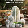 Agiufgs Insect Netting Cover Xxl, -Fine Mesh Barrier, for Garden Tree ...