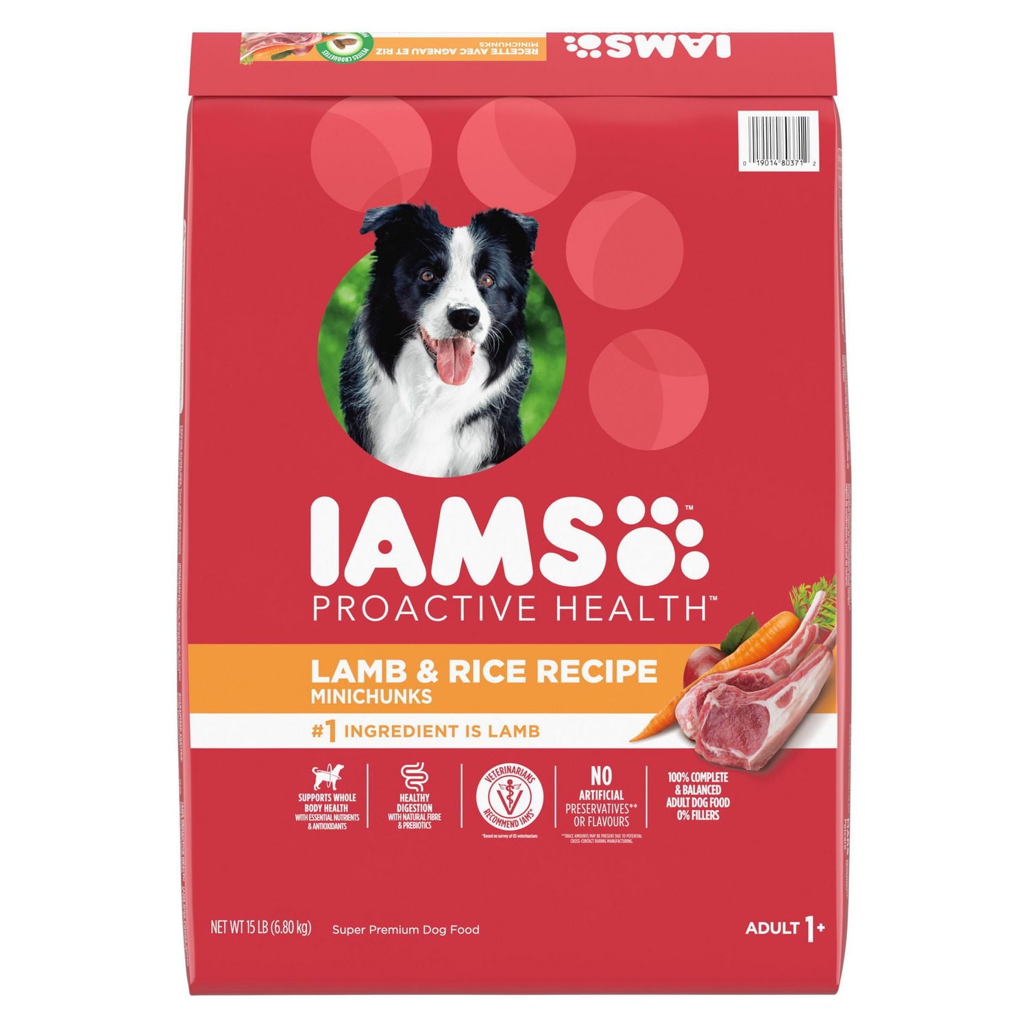 Click here for Iams Minichunks Adult Dry Dog Food Lamb & Rice Rec... prices
