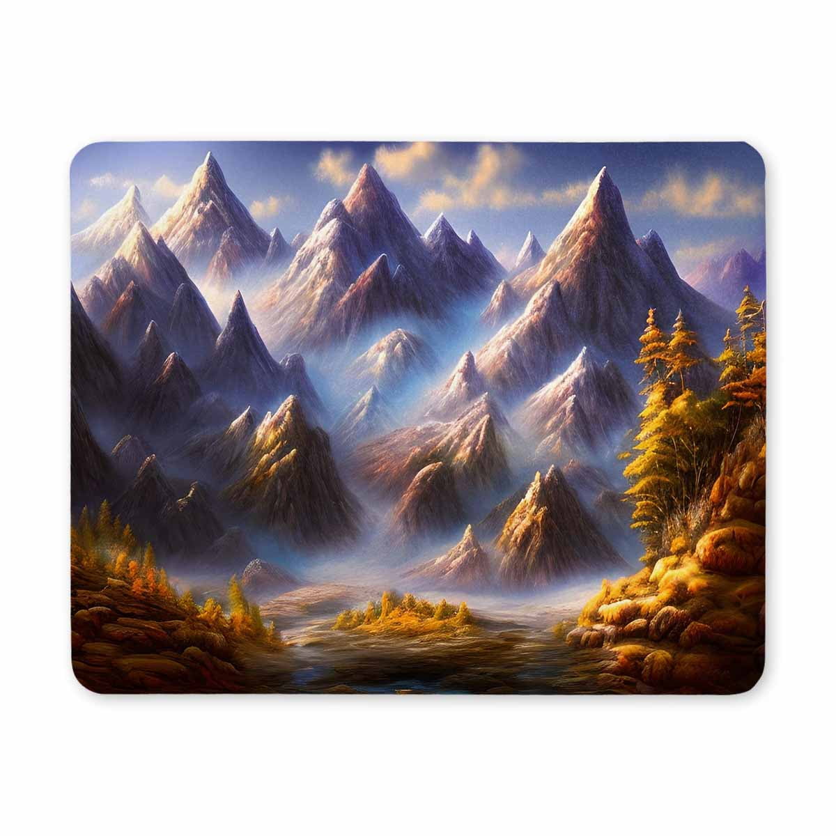 Gaming Mouse Pad, Big Mouse Pad in Nature, Natural Non-Slip Rubber ...