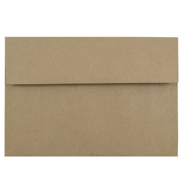 JAM Monarch Envelopes, 3.9x7.5, Brown Kraft, 25/Pack, Brown Kraft ...