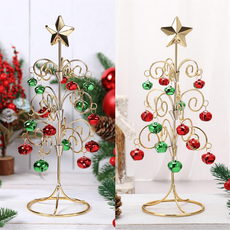 Iron Ornament Display Tree VidaXL Metal Christmas Tree For Decoration