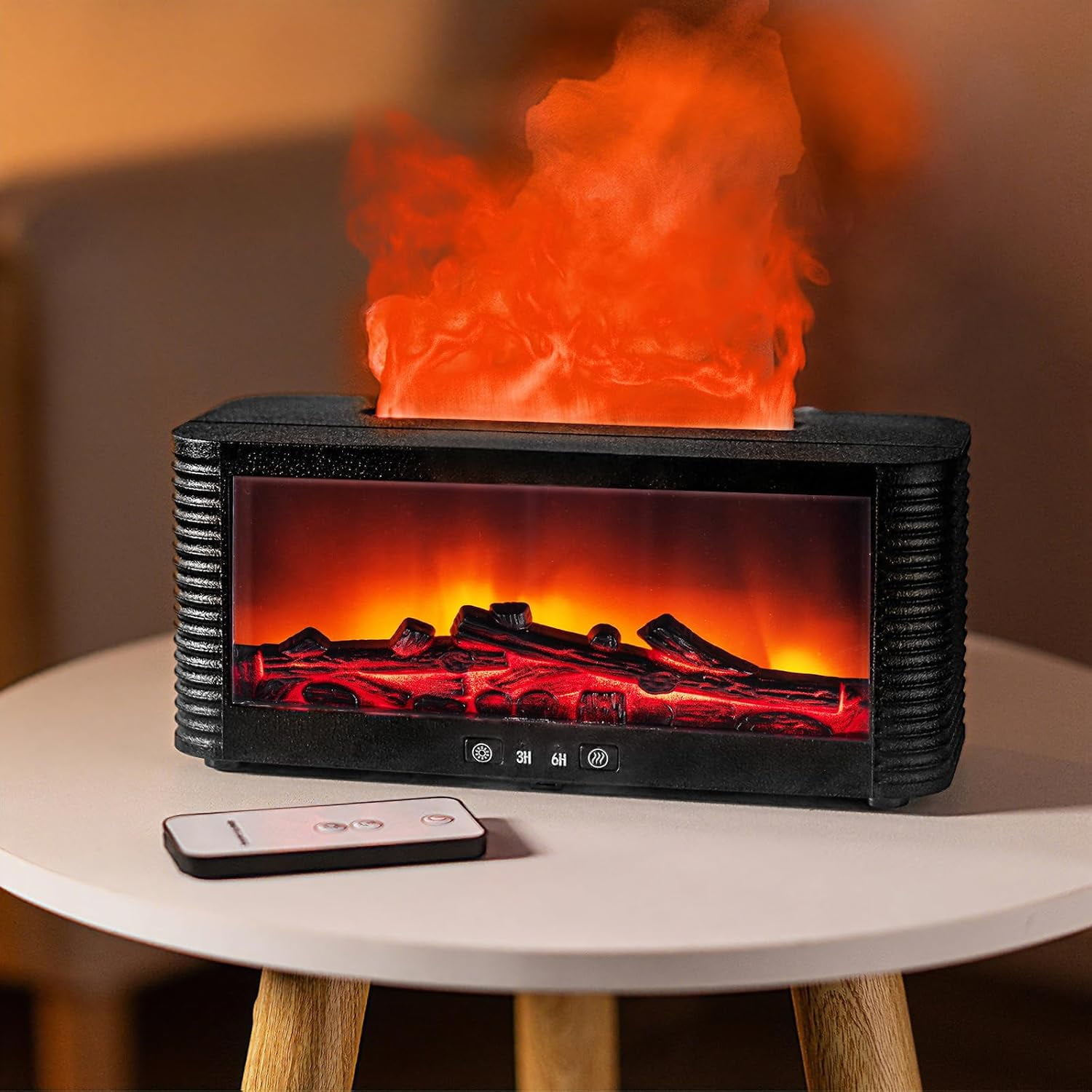 Click here for Unbranded Colorful Flame Fire Diffuser Humidifier... prices