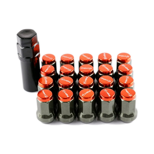 Maoww 20 Pieces Car Exterior Wheel Rims Screw Nut Replacement Part ...