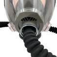 Electric Constant Flow Air Fed Respirator: Full Face Gas Mask for Spray ...