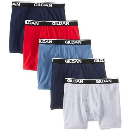 Gildan - Gildan 8-GILDAN-L Mens Cotton Boxer Briefs Underwear - Large ...