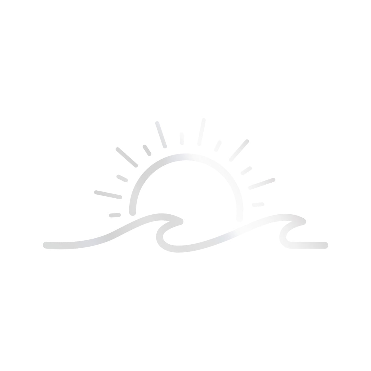 Sun & Wave Sticker Decal Die Cut - Self Adhesive Vinyl - Weatherproof ...
