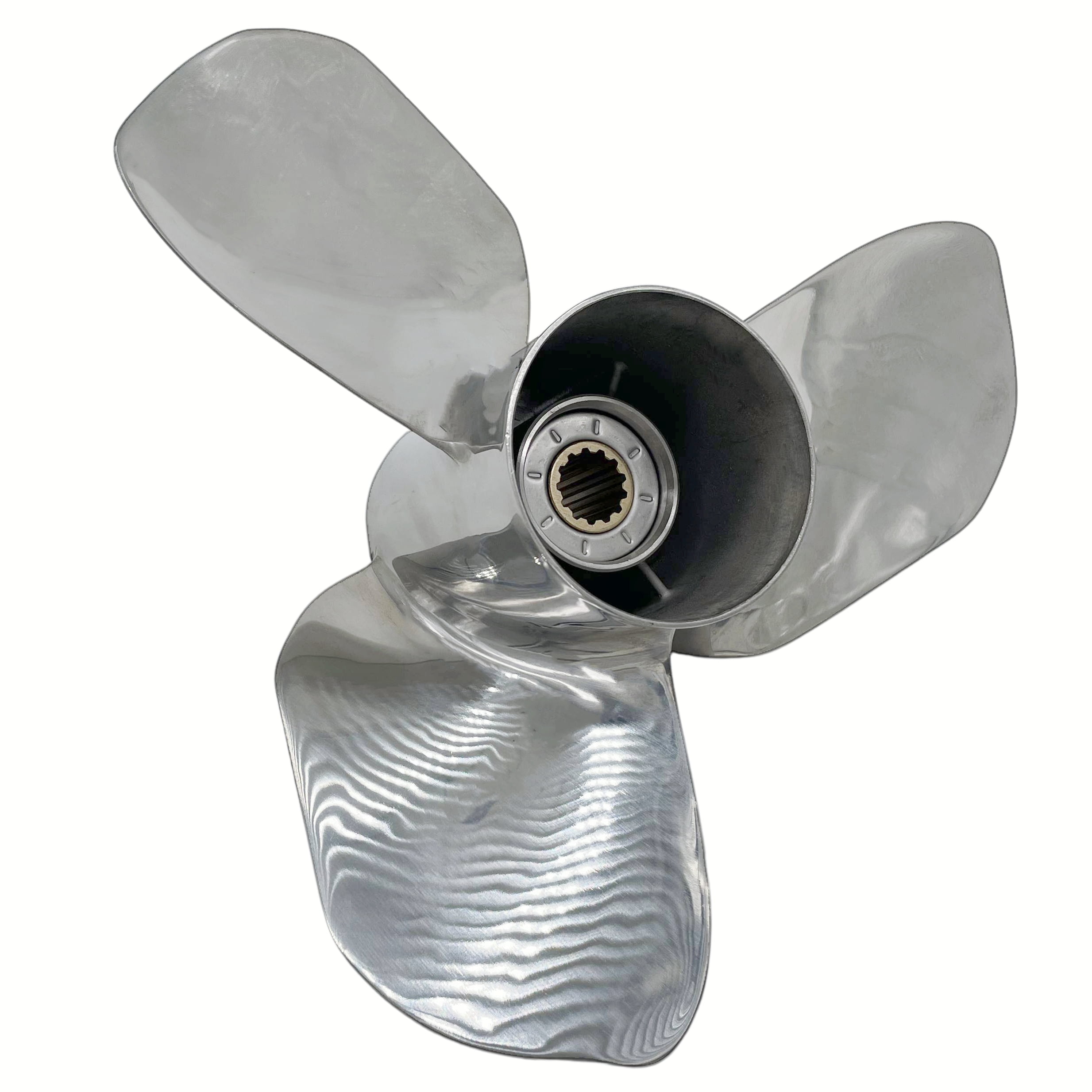 Propeller 12x14 for TOHATSU Outboard 3 Blades Stainless Steel Prop 13 ...