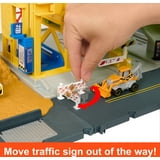 Matchbox Construction Site Set, Action Drivers Playset with Lights ...