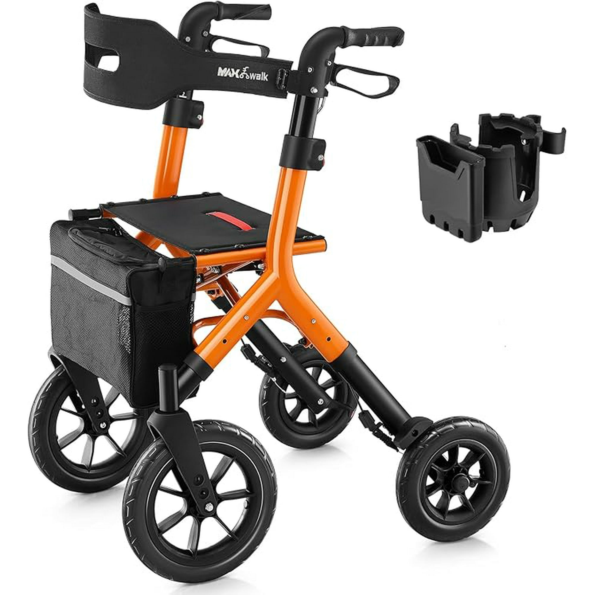 Click here for Maxwalk Rollator Walker With Seat  Tall Walkers Fo... prices