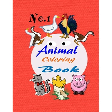 Cute Animals coloring book for kids: Preschool Coloring Book (Paperback ...