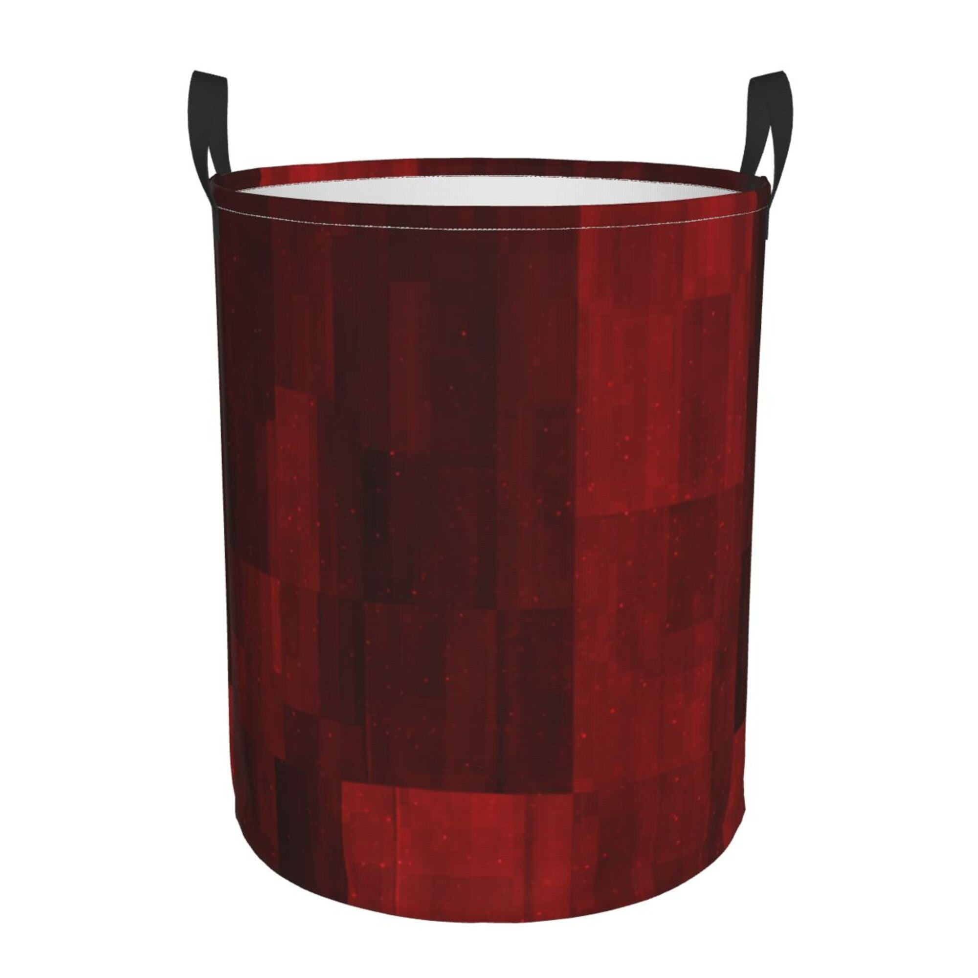 ZICANCN Red Abstract Modern Mosaic Laundry Basket Organizer , Dirty ...