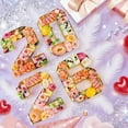 2026 Cardboard Number Charcuterie Tray 10.2 Inch Fillable Paper Box for ...
