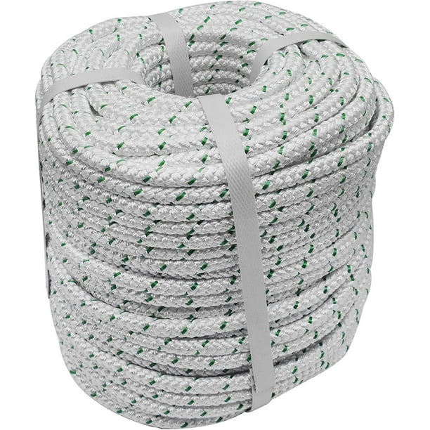 waltyotur 3/7 in Double Braid Polyester Arborist Rigging Rope 150 FT ...