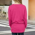 gcong Girls Long Sleeve Shirts with Pockets Crewneck Soft Casual Raglan ...