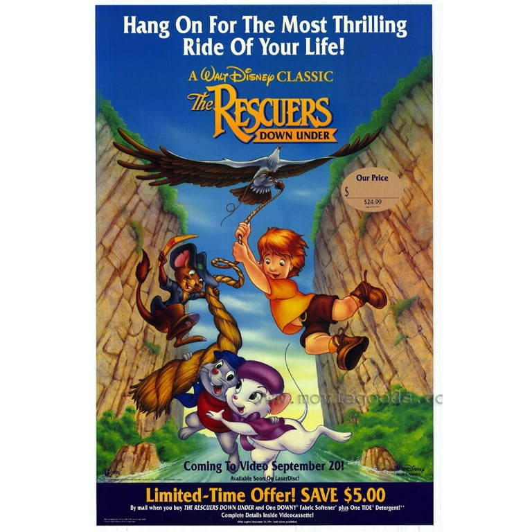 The Rescuers Down Under Poster