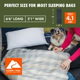 Ozark Trail Self-Inflating Camp Pad with Pillow - Grey, Adult, 78" L x ...