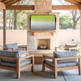 Abstract Outdoor TV Cover 48 to 50 inch Green Grey Gradient Modern Art ...