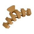 batmeuy Korean Style Crossing Teeth Hair Claw Unique Shape Matte Solid ...