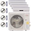 Multi Zone Mini Split Ductless Air Conditioner Five Zone 9000 12000 ...