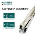 MR.GREEN Nail Clippers Stainless Steel Anti Splash Fingernail Cutter ...