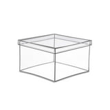 Design Ideas Clear Vinyl Lookers Box, Extra Large Square - Walmart.com