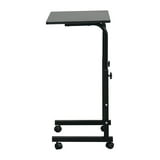 Ktaxon Movable Side Table with Adjustable Height, Rolling Computer Desk ...