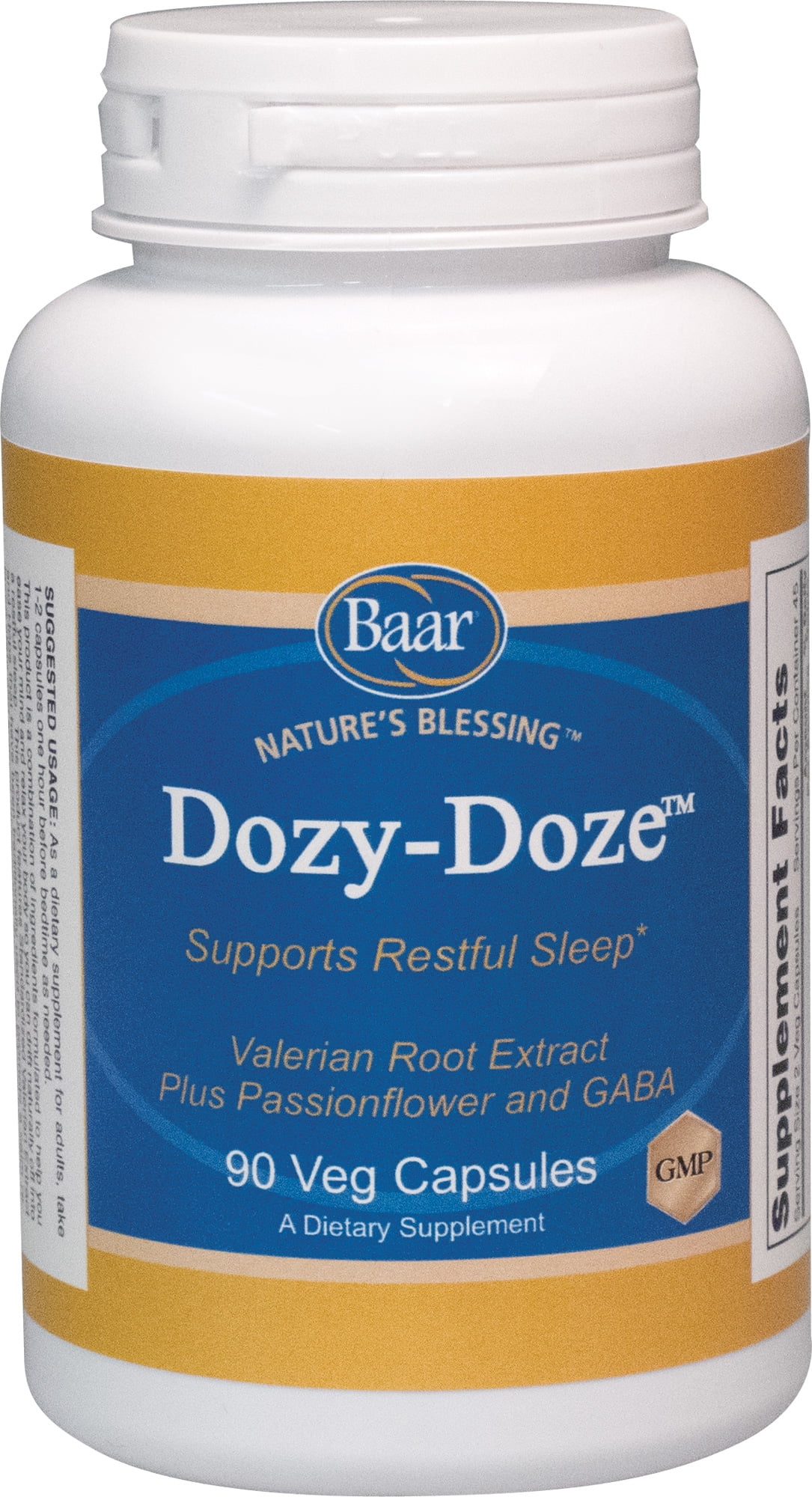Dozy-Doze, 60 caps - Botanical Sleep Blend - Walmart.com