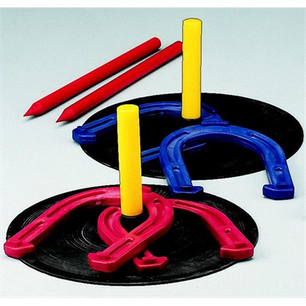 Champion 025486 Indoor&Outdoor Horseshoe Game, Set Of 4 Plastic ...