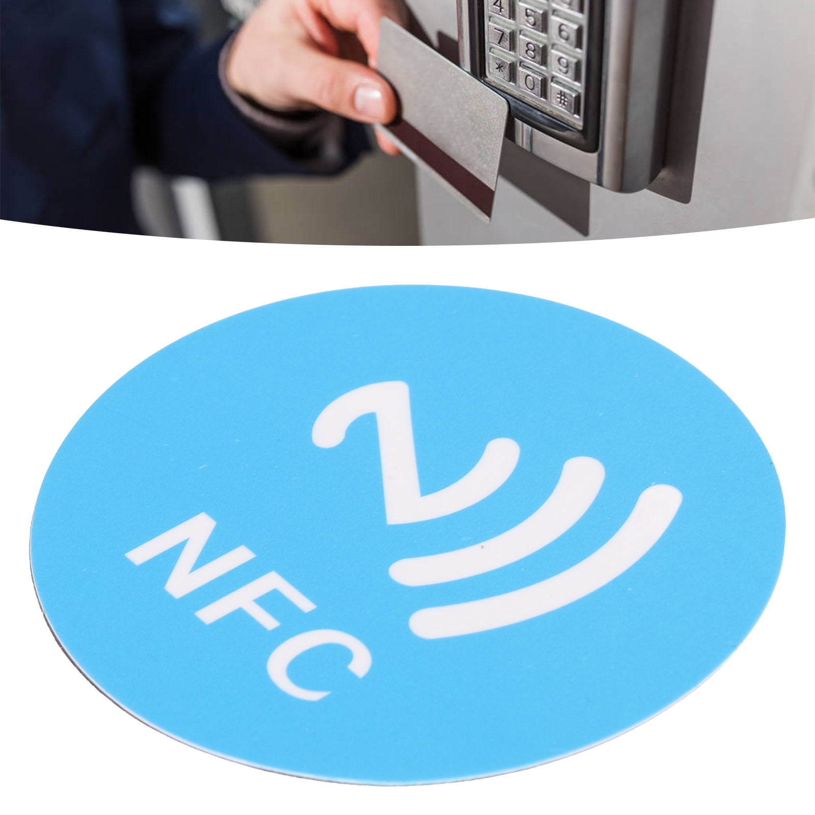 20 Pegatinas NFC Compactas y Portátiles Resistentes a Interferencias ...