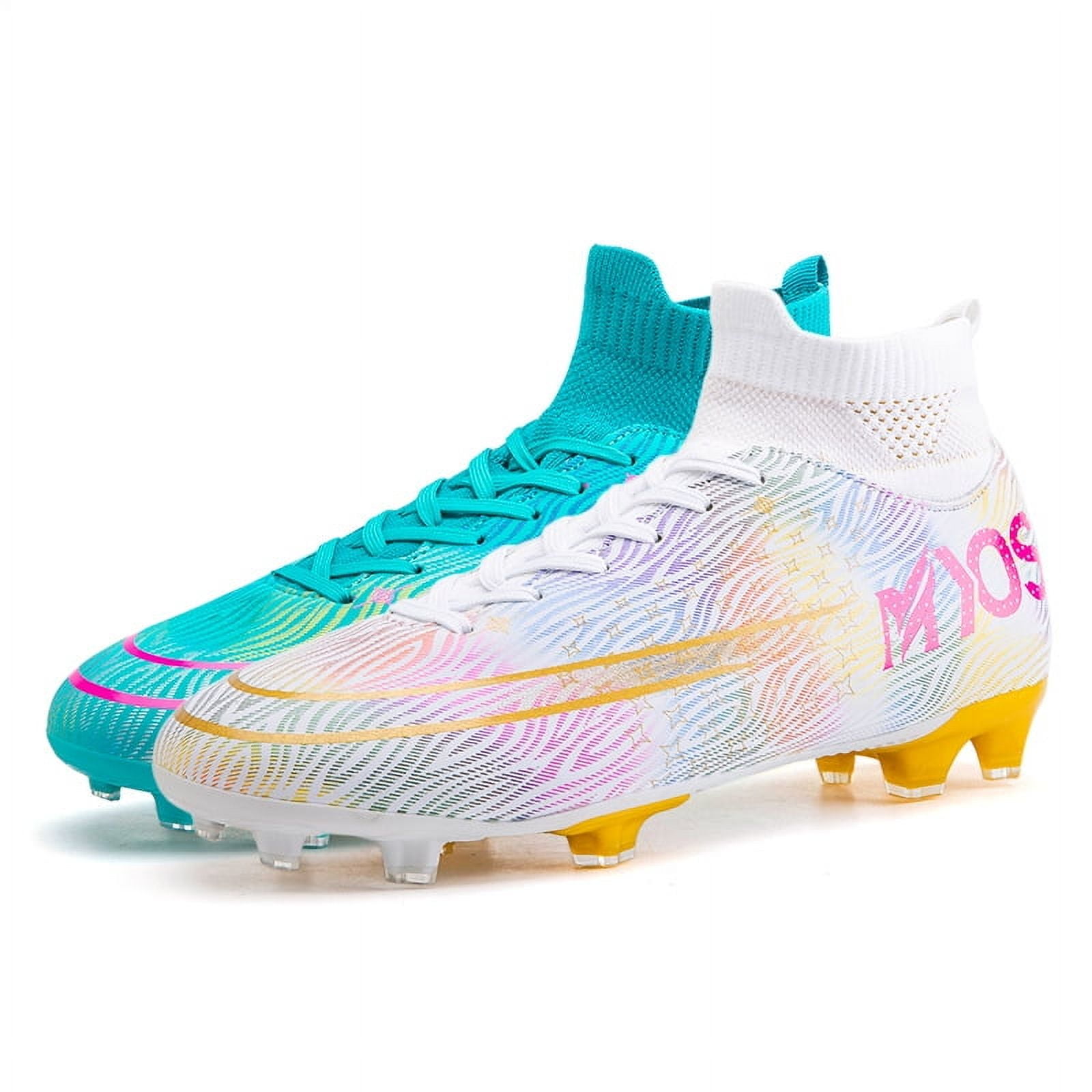 Botas de fútbol con tacos para hombre, ligeras, unisex | Bodega Aurrera ...