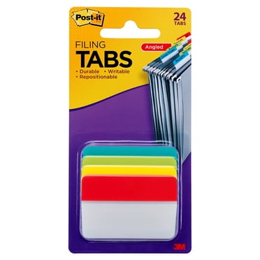 Post-it Foil Tabs, Metallic Colors, 1" x 1.5", 36 Tabs/Pack - Walmart.com