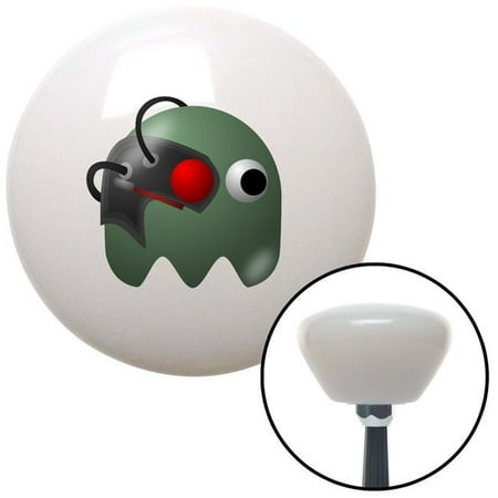 Cyborg Ghost White Retro Shift Knob with M16 x 1.5 Insert Shifter Auto ...