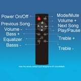 "Slim Sound Bar for TV, 40W 37.2"" Bluetooth 5.0 Speaker with HDMI ARC ...