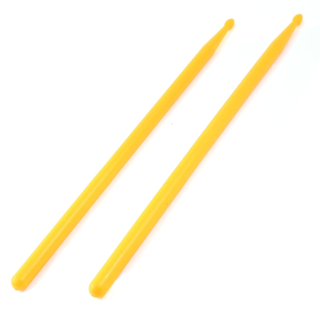 Unique Bargains Yellow Plastic Antislip Handle Musical 5A Drum Sticks ...