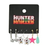 Hunter X Hunter Jewelry Hisoka Stud Dangle Closed Back Earrings Set 3 ...