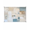 Abstract Color Block Sun Shade Sail 6.5'X10' Beige Geometric Oil ...