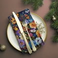 Bahomeck Napkins Set Of 4 Reusable Washable Square Fabric Dining Table ...