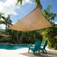 Sol Armor 10' Square Shade Sail - Walmart.com