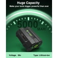 Replacement EGO 56V Battery,5.0Ah Battery Compatible with All EGO 56 ...