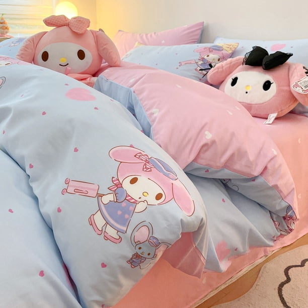 Miniso Sanrio Hello Kitty Kuromi Cinnamoroll algodón puro de tres ...
