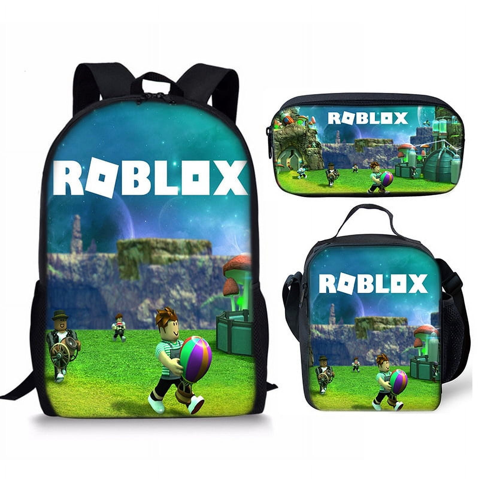 Click here for Hefei 3d Roblox Backpack Three-Piece Set School Ba... prices