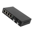 Nieyigj Gigabit Ethernet Fiber Media Converter 6 Ports 10/100/1000Mbps ...