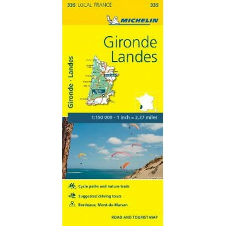 Gironde, Landes - Michelin Local Map 335: Map (Michelin Local Maps ...