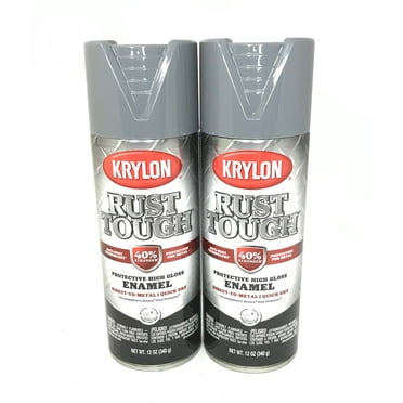 Krylon RTA9206 'Rust Tough' Glossy Machinery Gray Rust Preventive ...