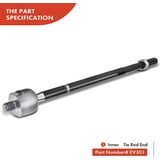 A-Premium 6Pcs Front Suspension Kit Lower Control Arms Inner Outer Tie ...