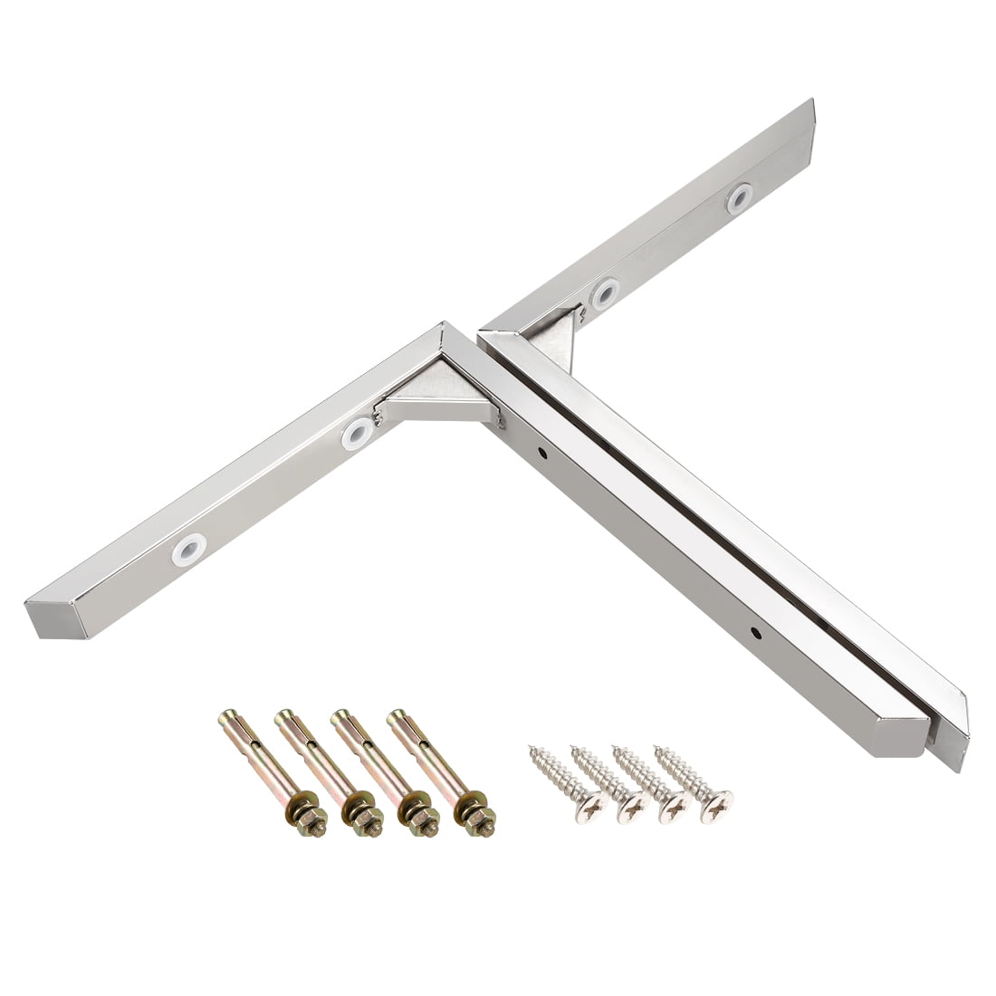 12-inch Angle Bracket, L Shaped, Wall Mounting Shelf Support Corner ...