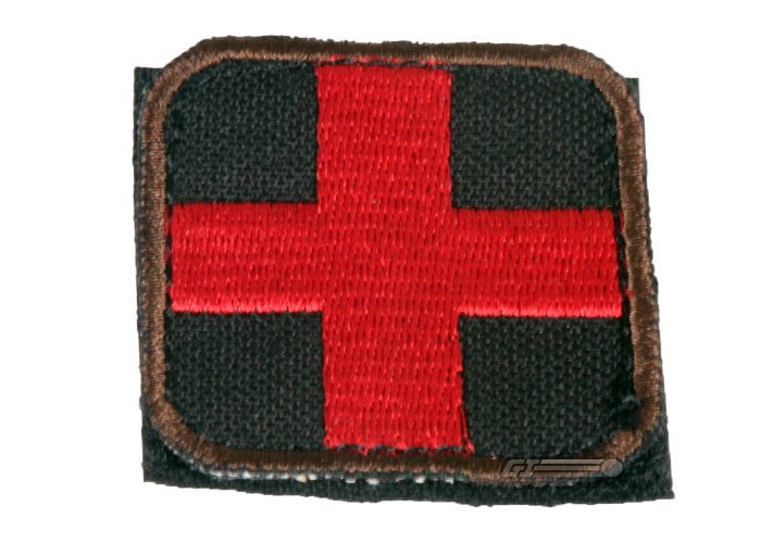 Condor Outdoor Medic Patch ( Black ) Size: 2" x 2" - Walmart.com
